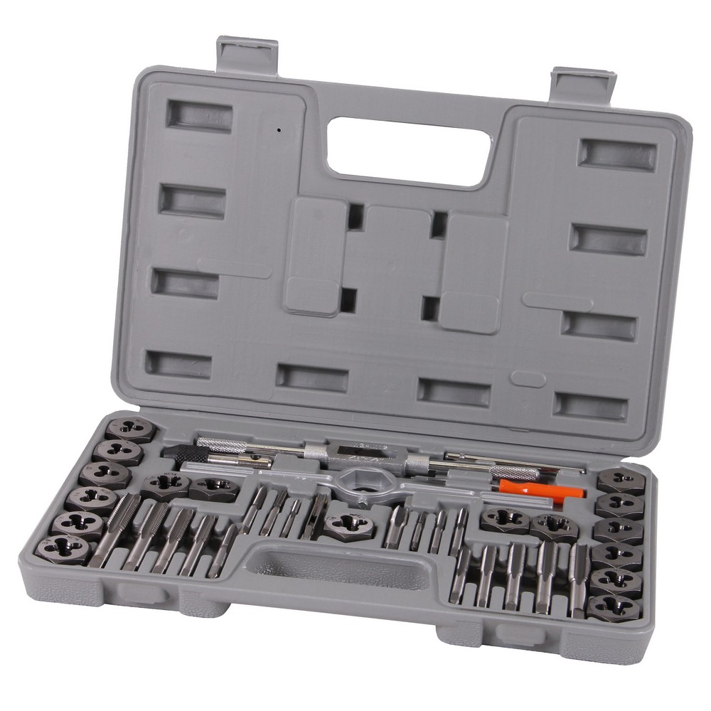 Tap and die set 40 pieces SAE | Valkenpower